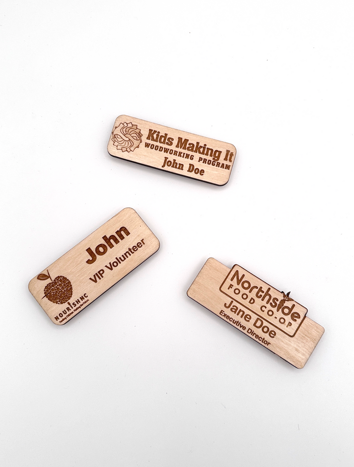 Custom Name Tags – Kids Making It